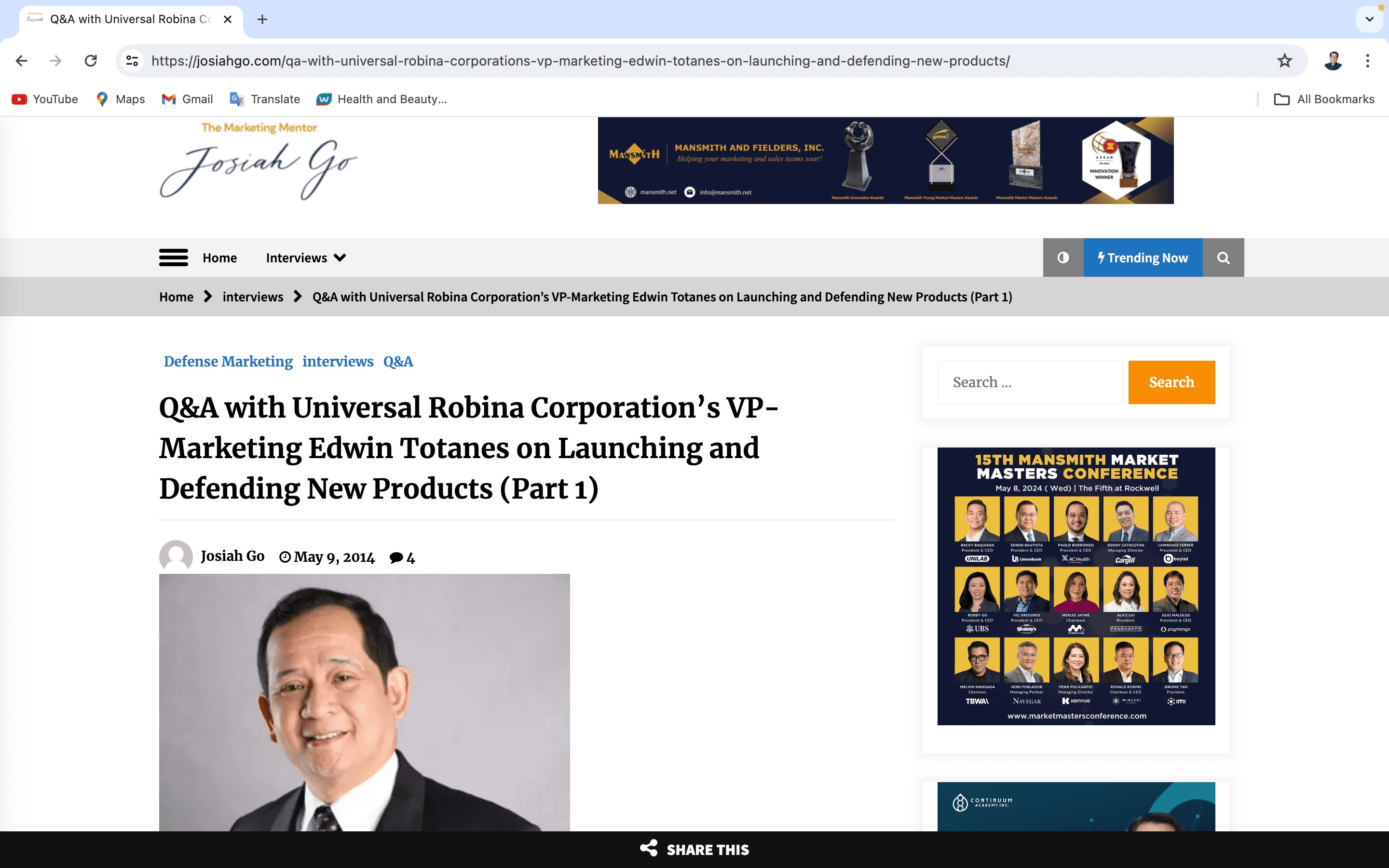 A Decade of Insights: From Blog to Book, and Beyond – The Marketing Mentor