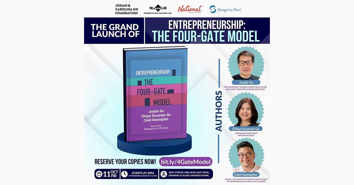 Exciting New Book Launch: “Entrepreneurship: The Four-Gate Model” – The ...